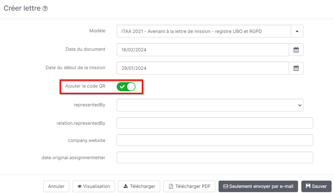 Code QR dans la reconnaissance des documents – AdminPulse