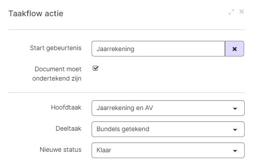 Taskflow gebaseerd op getekend document – AdminPulse
